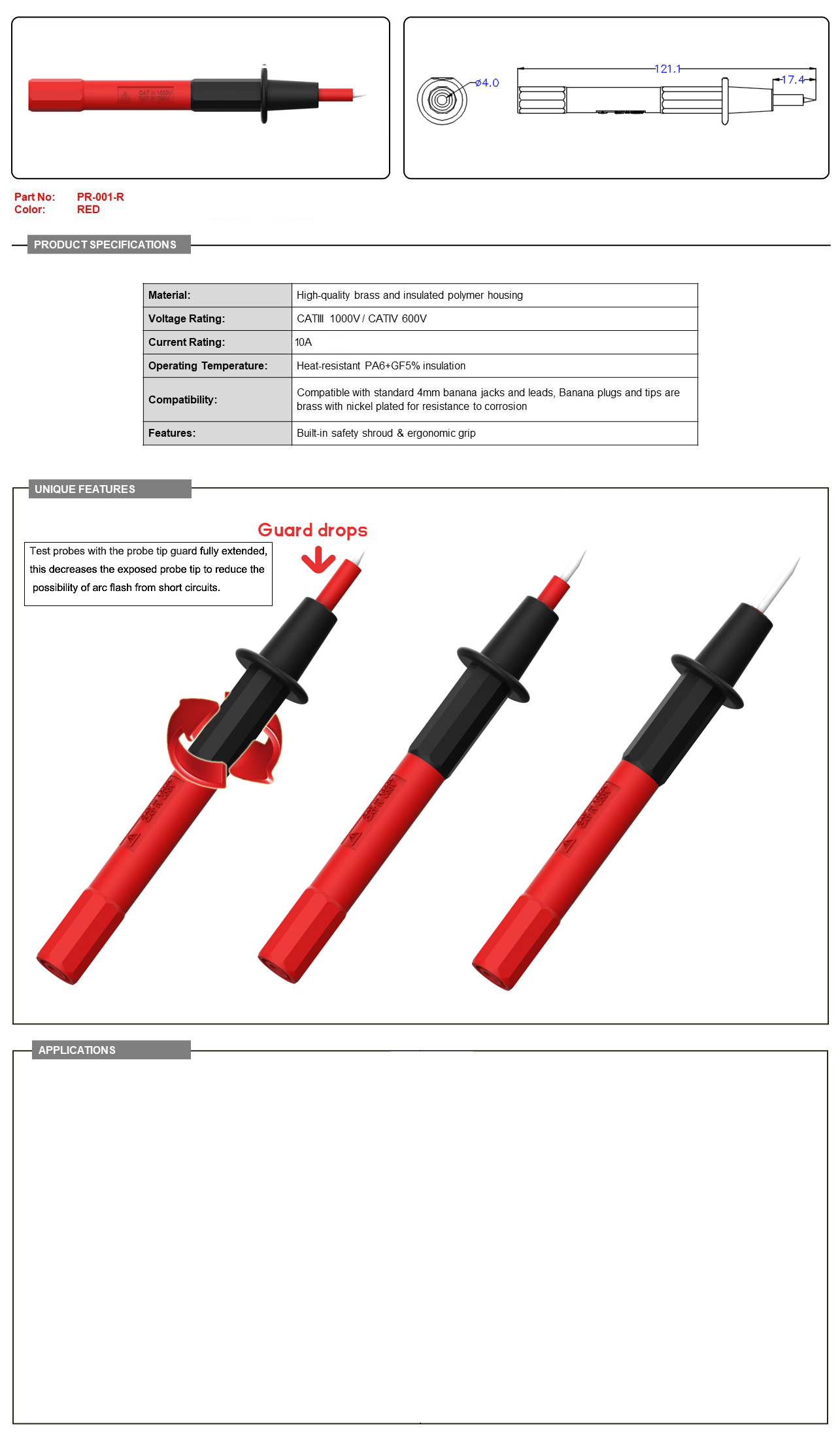 Twist Guard Test Probe - Probe - Auto Test Aid